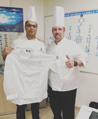 Chef Falak Gohar awarded with best presentation award in culinary - HP